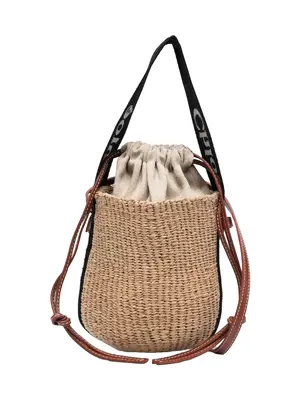 Chloé Small Woody Bucket Bag - Neutrals