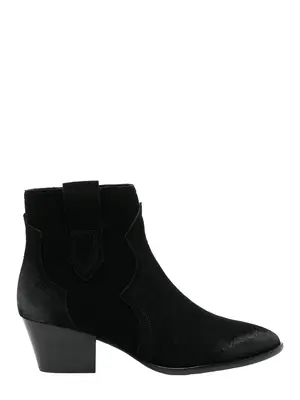 Ash Hurrican 50mm Leather Boots - Black