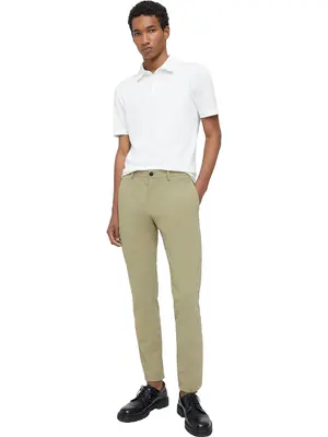 Theory Theory Zaine Pant In Precision Ponte Light Olive