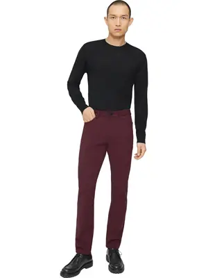 Theory Theory Raffi Neoteric Twill Pant Wine