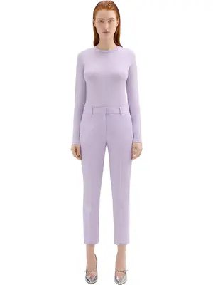 Theory Theory Treeca Good Wool Pant Lilac Sky