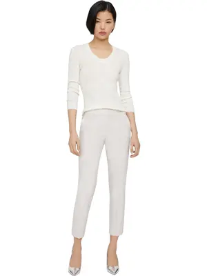 Theory Theory Treeca Good Wool Pant Sand