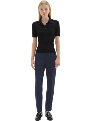 Theory Theory Treeca Full Length Pant Nocturne Navy