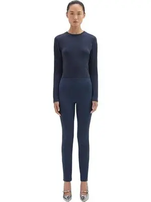 Theory Skinny Legging In Scuba - Nocturne Navy