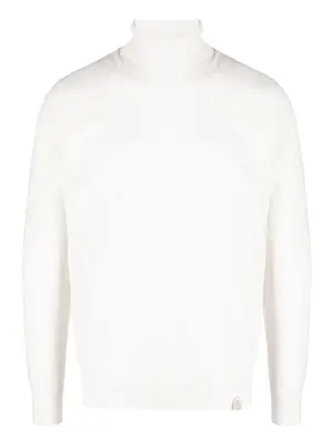 Brioni Roll-neck Cashmere Jumper - Neutrals