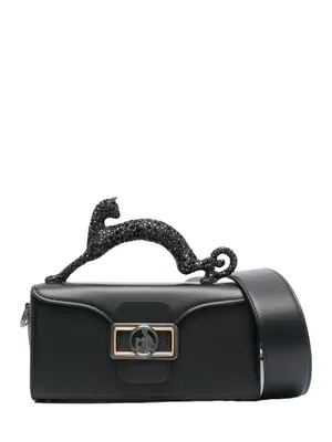 LANVIN Pencil Cat Shoulder Bag - Black