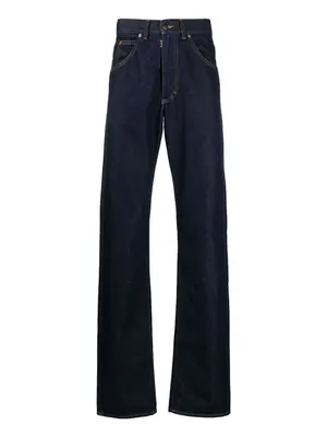 MAISON MARGIELA Mid-rise Straight-leg Jeans - Blue