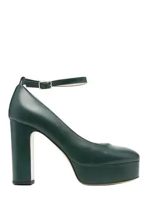 P.a.r.o.s.h Ankle-strap Platform Pumps - Green