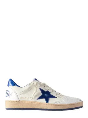 GOLDEN GOOSE Ball Star Leather Sneakers - White