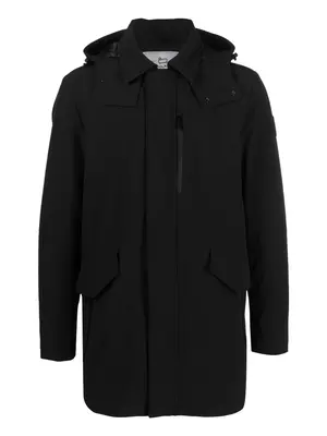 Woolrich Hooded Padded Jacket - Black