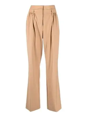 THE GARMENT Straight-Leg Tailored Trousers