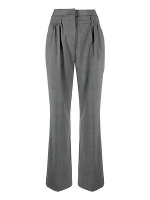 THE GARMENT High-waisted Tailored Trousers - Grey