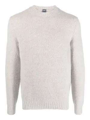 Fedeli Long-sleeve Jumper - Neutrals