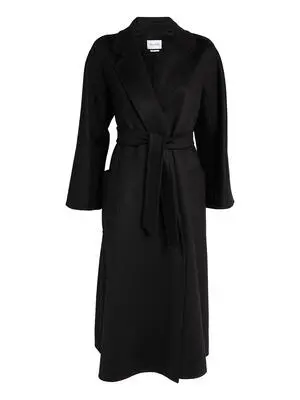 Max Mara Wool Trench Coat - Black