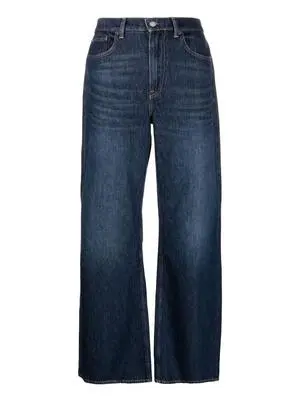 Polo Ralph Lauren Mid-waist Wide-leg Jeans - Blue