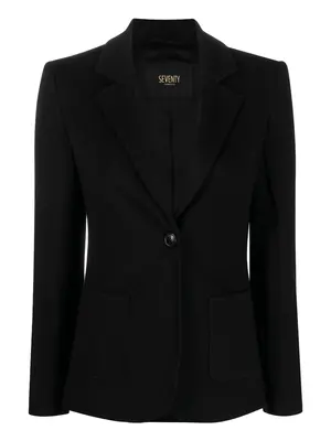 Seventy Single-breasted Blazer - Black