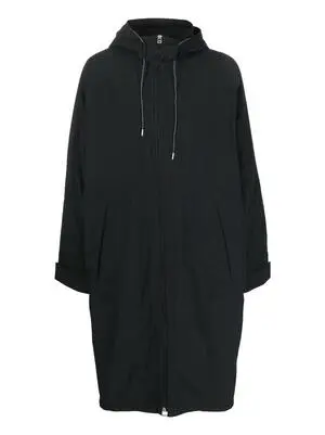 OAMC Zip-up Hooded Parka - Black