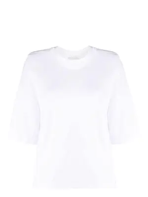 Isabel Marant Ben Organic-cotton T-shirt - White