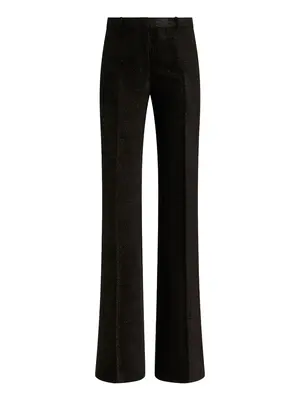 Etro Glittered Tailored Trousers - Black