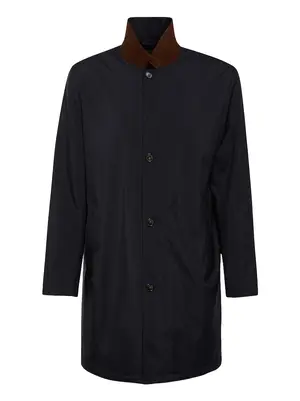 Loro Piana Sebring Raincoat - Blue
