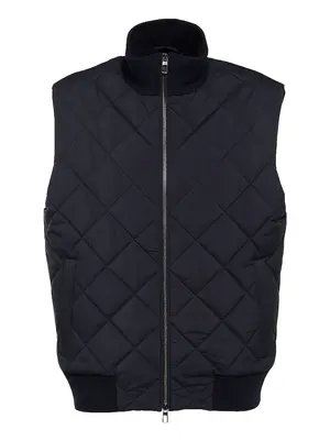 Loro Piana Ampay Quilted Vest - Blue