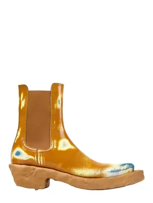 Camper Venga Leather Ankle Boots - Multicolor