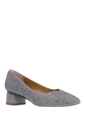 J. Reneé Bielle Embellished Pump - Pewter
