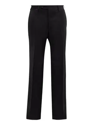 Canali Straight-leg Trousers - Charcoal