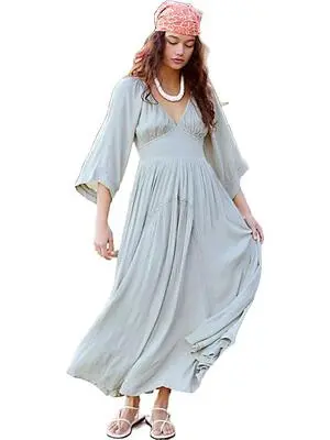 Free People Free People Dixie Maxi Dress Mermaids Tail