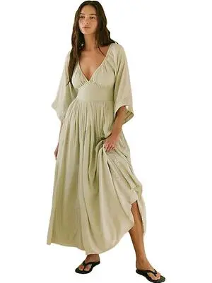 Free People Free People Dixie Maxi Dress Soft Mint