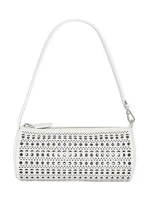 Alaïa ALAÏA Tube Shoulder Bag Blanc Optique