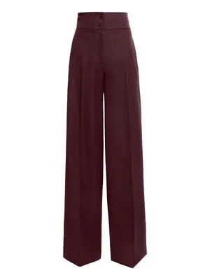 Altuzarra Rudy Pant - Deep Cherry