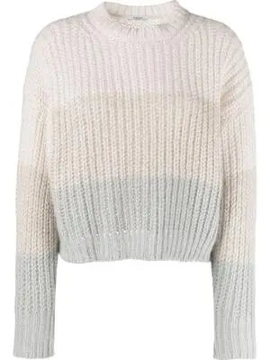 PESERICO Colourblock Alpaca-Blend Jumper