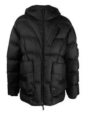 Dsquared2 Hooded Down Padded Coat - Black