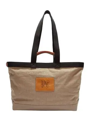 PALM ANGELS Logo Patch Tote Bag