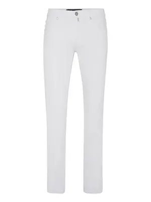 BILLIONAIRE Straight-cut Jeans - White