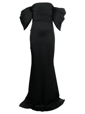 ANA RADU Off-shoulder Maxi Dress - Black