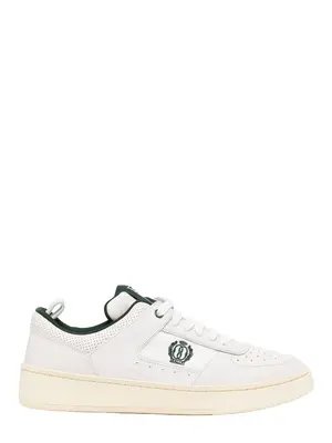 Bally Logo-embroidered Panelled Sneakers - White