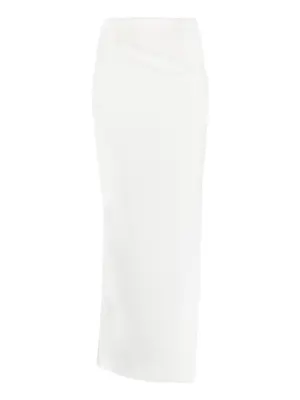 Christopher Esber Cut-out Maxi Skirt - White