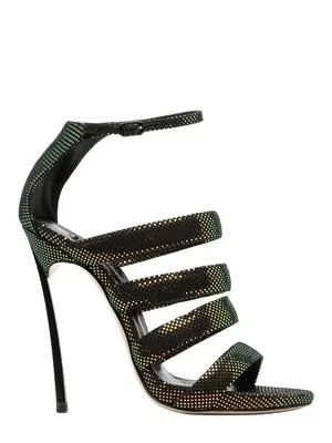 Casadei Aurora Boreal 130mm Heel Sandals - Black