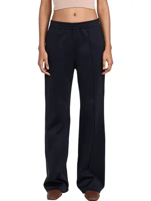Tibi Active Knit Scottie Jogger Pants - Navy