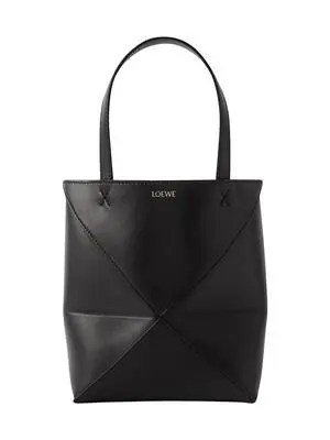 Loewe Puzzle Foldable Tote - Black