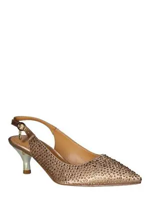 J. Reneé Ferryanne Slingback Pumps - Beige