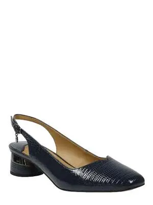 J. Reneé Taveta Slingback Pumps - Navy