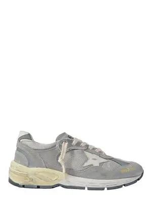GOLDEN GOOSE Dad-star Distressed Sneakers - Gray