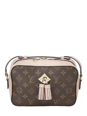 LOUIS VUITTON Monogram Canvas Saintonge Pink