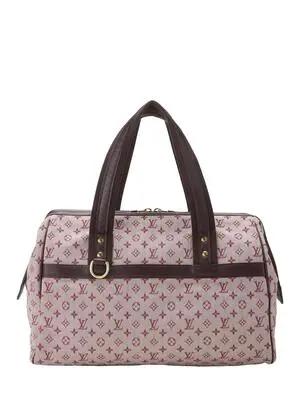 LOUIS VUITTON Monogram Mini Lin Josephine - Pink