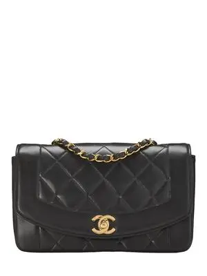 Chanel Small Diana Flap Bag - Black