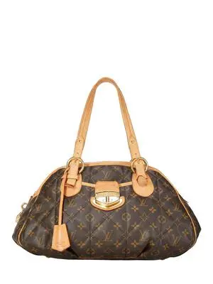 LOUIS VUITTON Monogram Canvas Etoile Bowling Bag - Brown