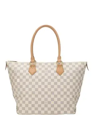 LOUIS VUITTON Damier Azur Saleya MM Tote